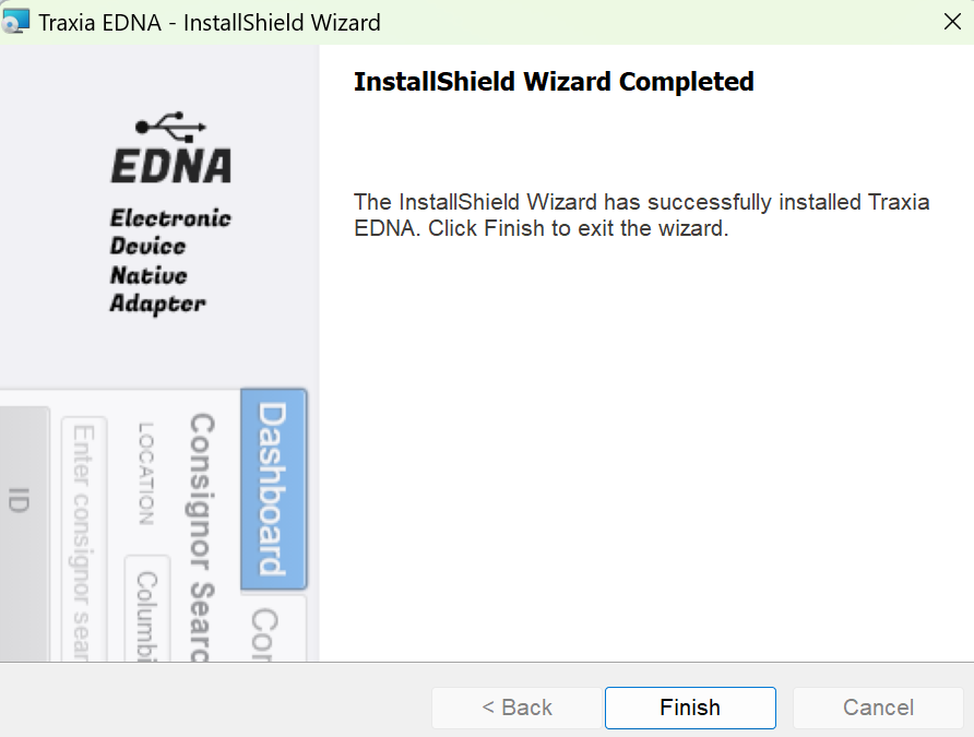 EDNA - Windows Installation – SimpleConsign