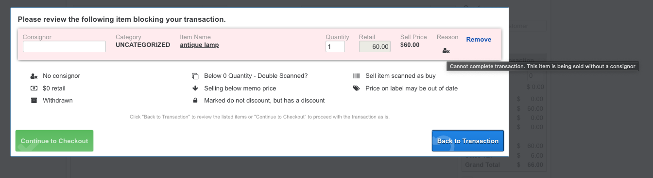 Consignment Settings – SimpleConsign